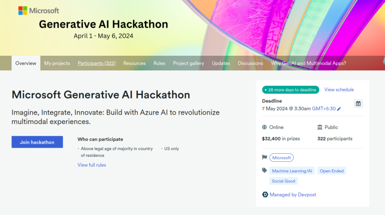 10+ Top AI Hackathons to Participate and Earn in 2024