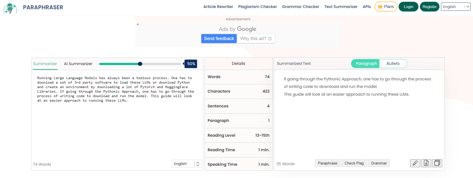 Top 8 Text Summarization Tools in 2025