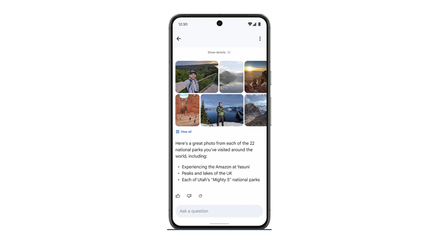 How to use ‘Ask Photos’ feature in Google Photos?