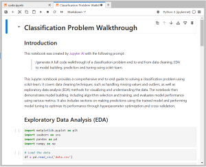 All About AI-powered Jupyter notebooks with JupyterAI