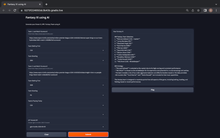 Build a Winning Dream 11 Team Using Python and AI