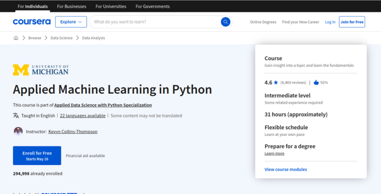 6 Free University Courses to Learn Machine Learning