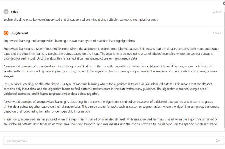 All About AI-powered Jupyter notebooks with JupyterAI