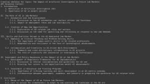 What is Skeleton of Thoughts and its Python Implementation?
