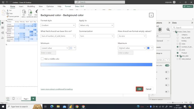 Here are 2 Ways to Create Heatmap in Power BI - Analytics Vidhya