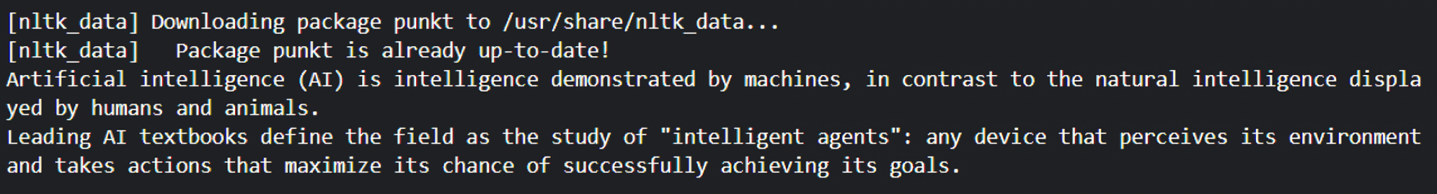 Automated Text Summarization with Sumy Library
