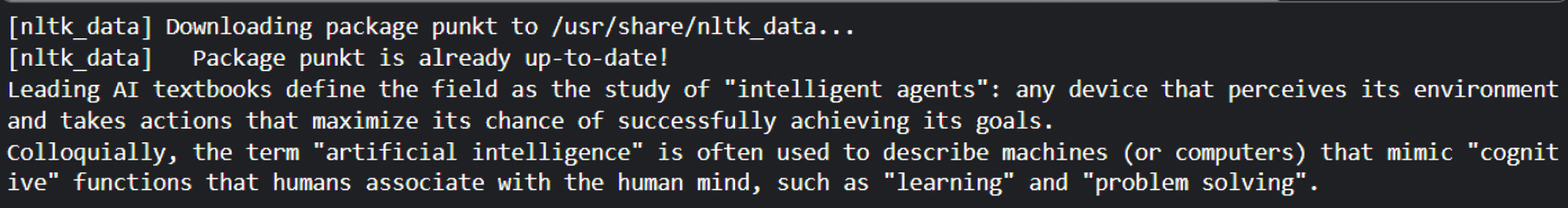 Automated Text Summarization with Sumy Library