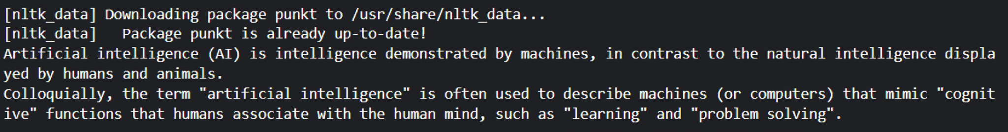 Automated Text Summarization with Sumy Library