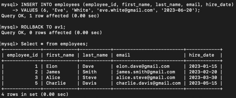 What are the TCL Commands in SQL? - Analytics Vidhya