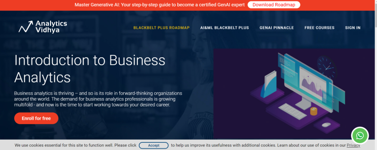 5 Free Data Analytics Courses - Analytics Vidhya