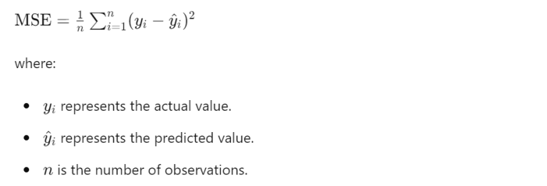 Mean Squared Error: Definition and Formula