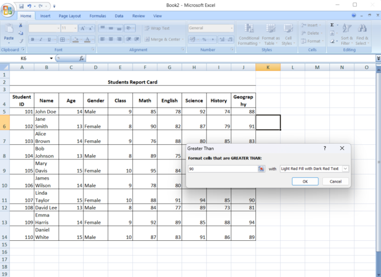 What is Conditional Formatting in Excel? - Analytics Vidhya