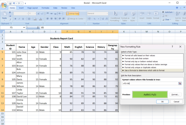 What is Conditional Formatting in Excel? - Analytics Vidhya