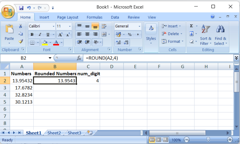 What is the ROUND Function in Excel? - Analytics Vidhya