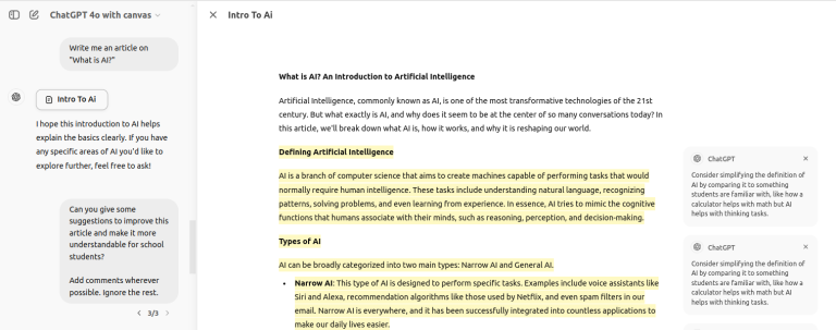 3 Ways to Use GPT 4o with Canvas Like a Pro